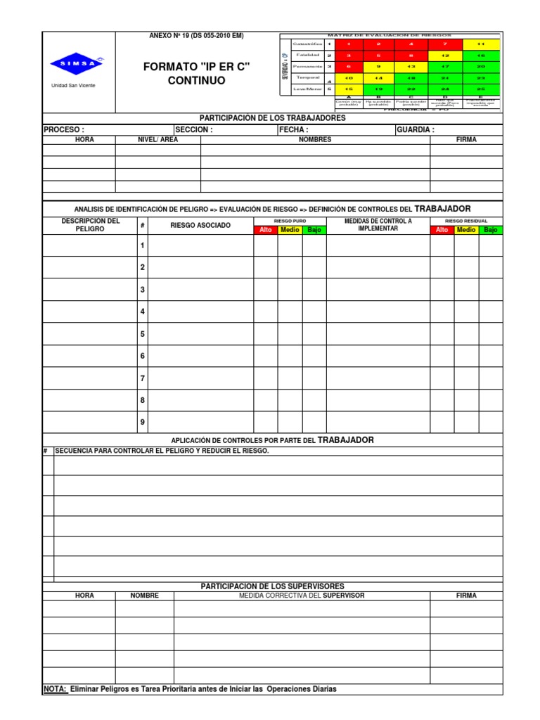 Iperc Continuo PDF | PDF | Bienestar | Medicina