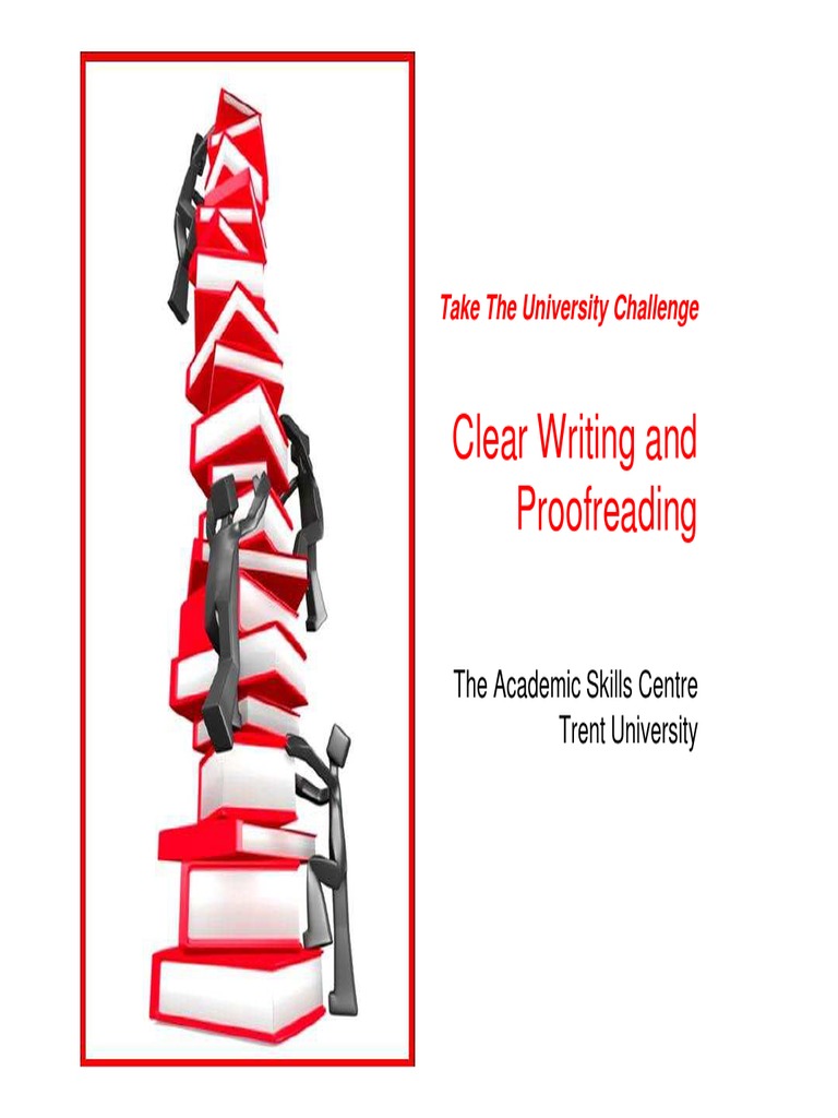 Clear Writing and Proofreading Tuc 13 | PDF | Fur Trade | Proofreading