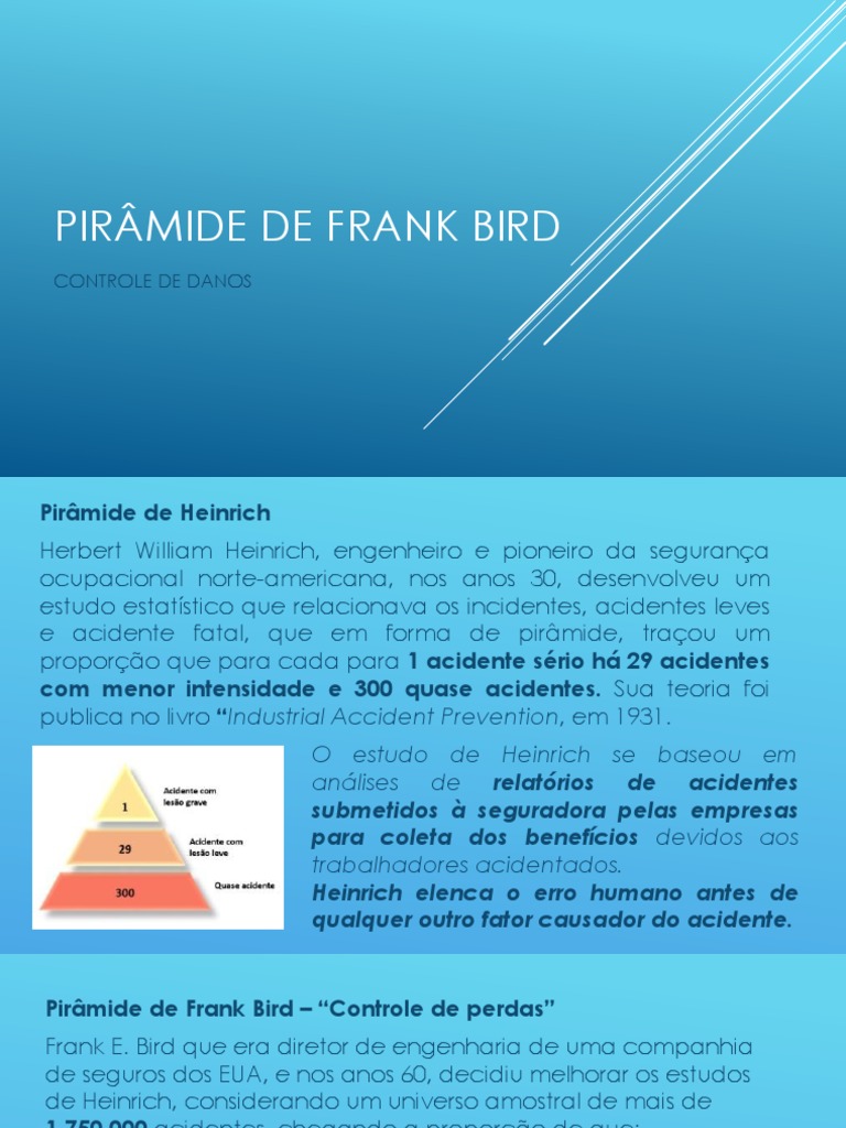 Pirâmide de Frank Bird | Download grátis PDF | Science | Ciência (geral)