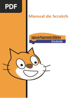 Scratch Manual | PDF | Scratch (lenguaje de programación) | Point and Click