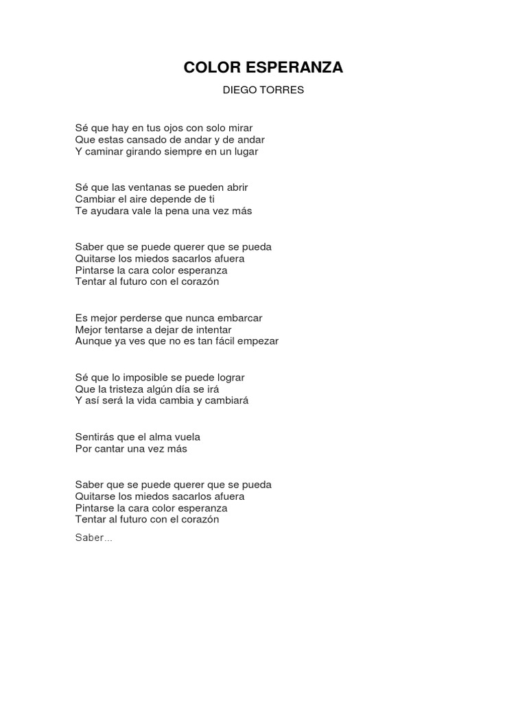 Color Esperanza | PDF | Ocio