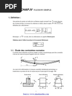 RDM 6 - 1 Flexion | PDF | Flexion (matériau) | Déformation d'un matériau