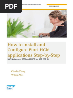 SAP HCM PF Fiori Comprehensive Guide v3.1 | PDF | Computer Program | Programming