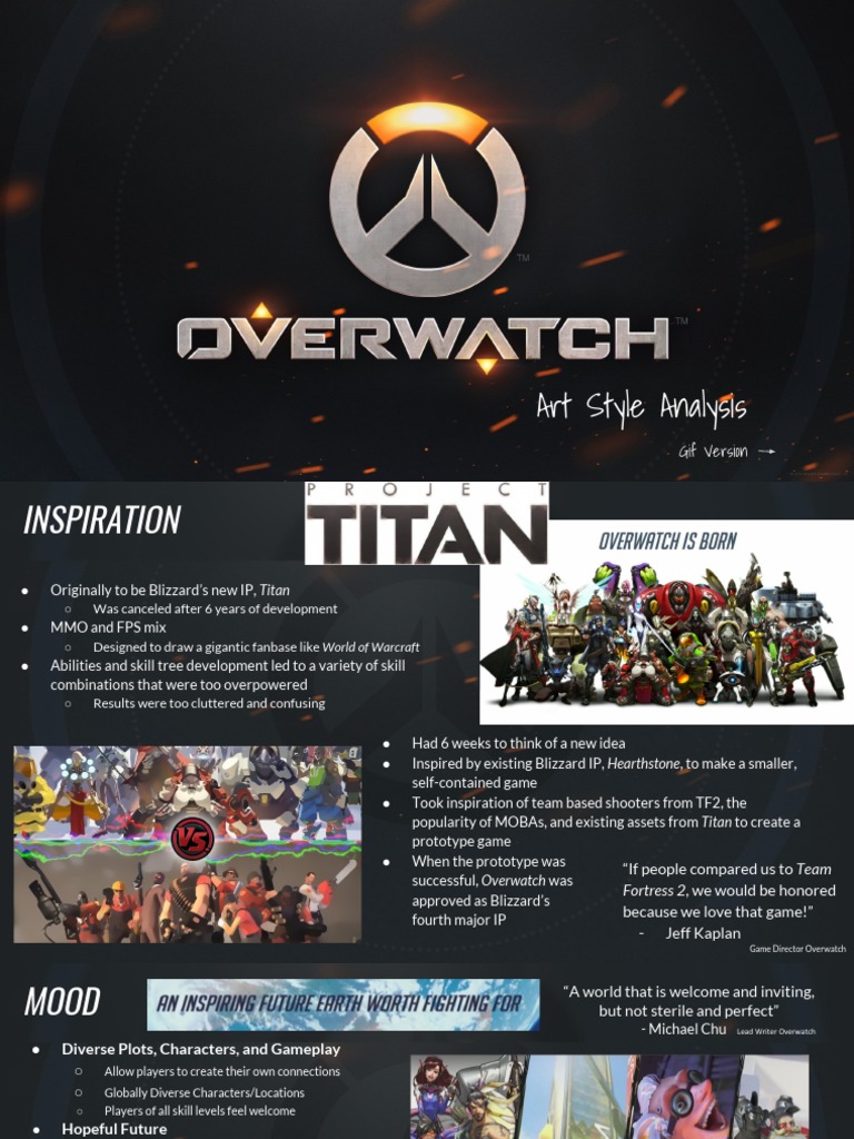 Overwatch Art Style Guide | PDF | Leisure | Sports