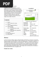 CorelDRAW History Highlights EN | PDF | Computing | Software