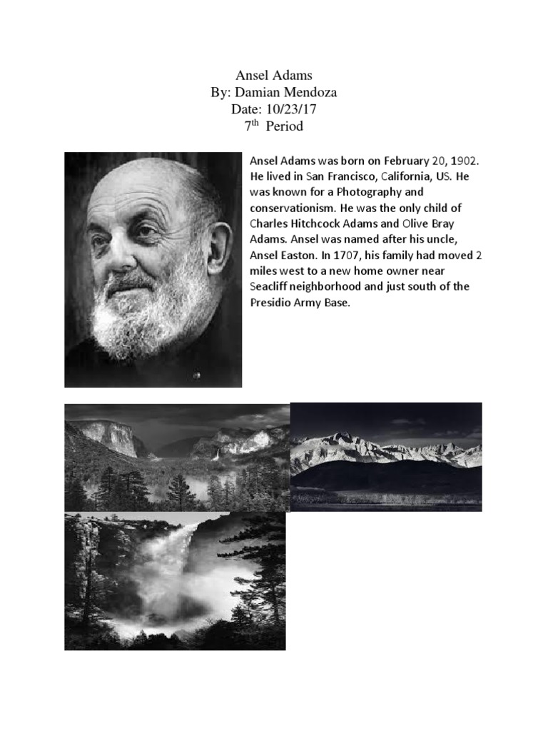 Ansel Adams | PDF