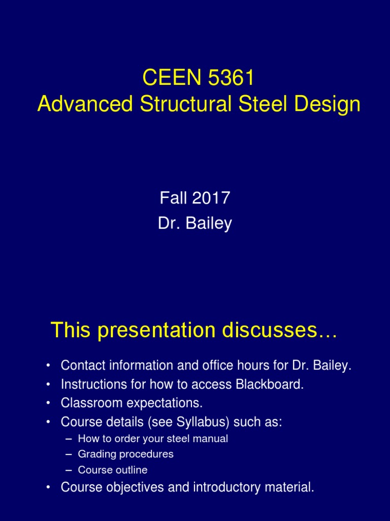 5361 Intro To Post | PDF | Structural Load | Strength Of Materials