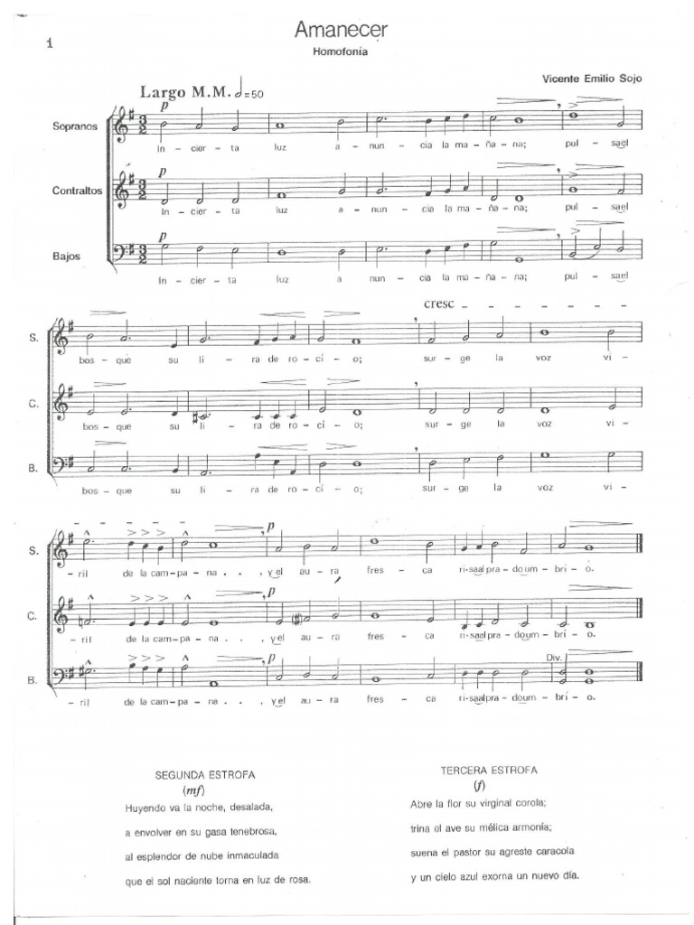 Amanecer V e Sojo | PDF