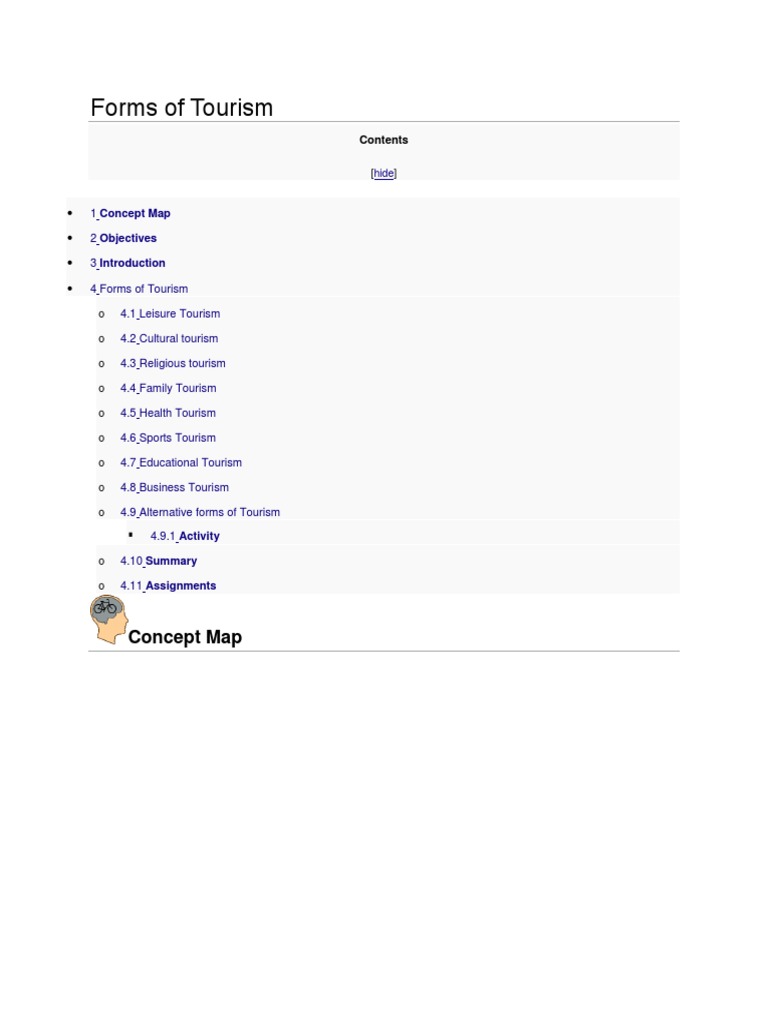Forms of Tourism | PDF | Adventure Travel | Tourism