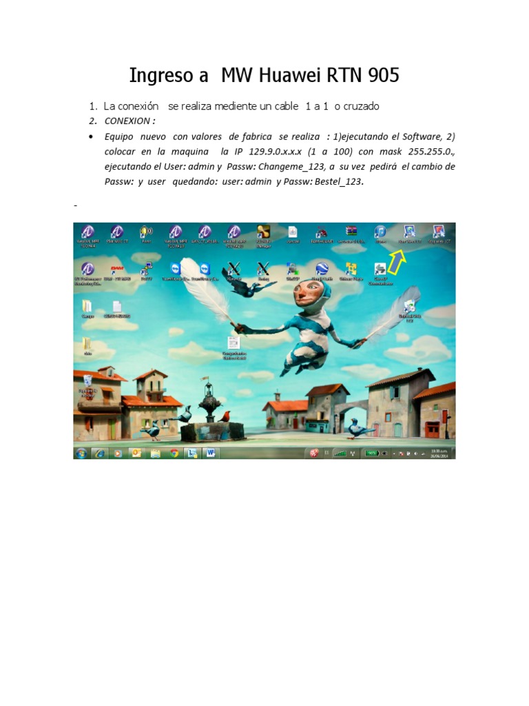 Configuración de Huawei RTN 905 | PDF | Redes de computadoras | Informática