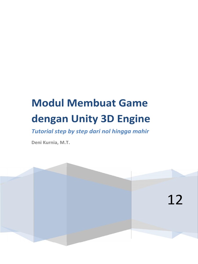 Mudah Membuat Game Dengan Unity3D PDF | PDF | Komputer