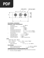 Pile Cap Design Examples To Eurocode 2 | PDF | Deep Foundation | Volume