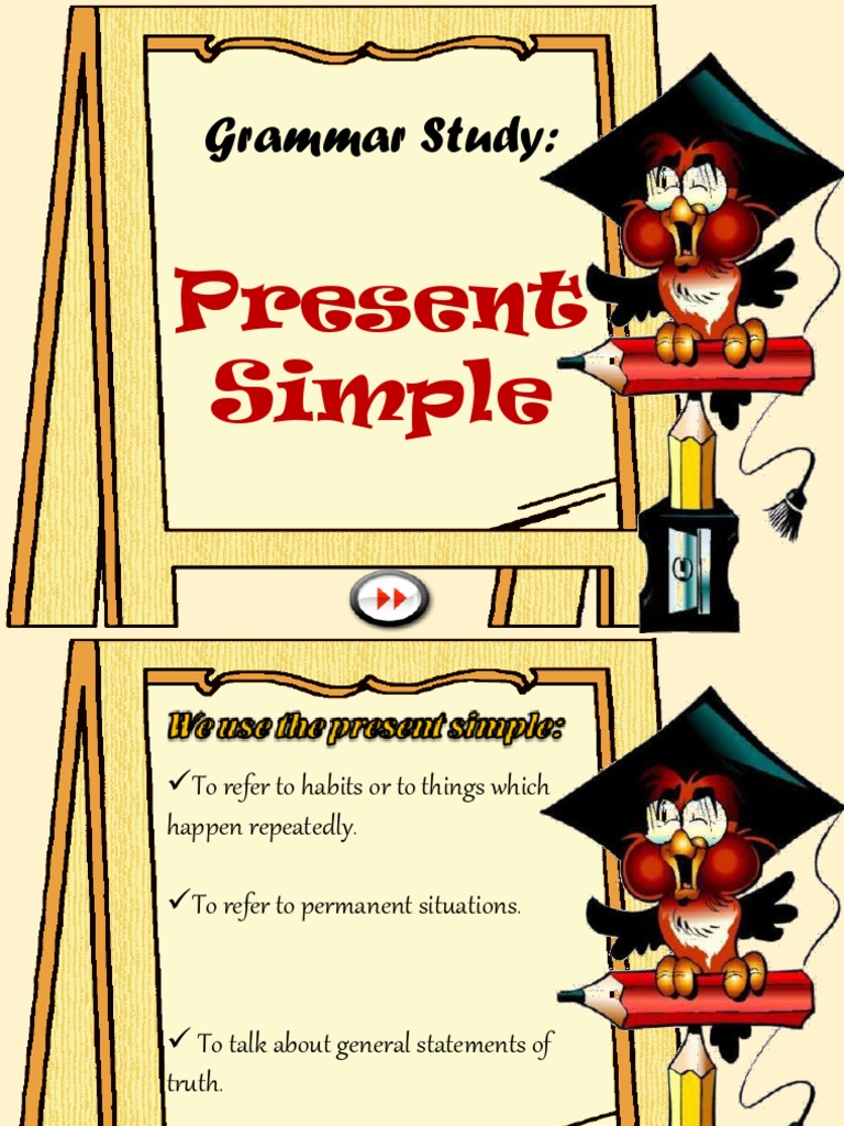 Grammar Study:: Present Simple | PDF