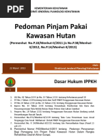 Persyaratan Penggunaan Kawasan Hutan (PPKH) | PDF
