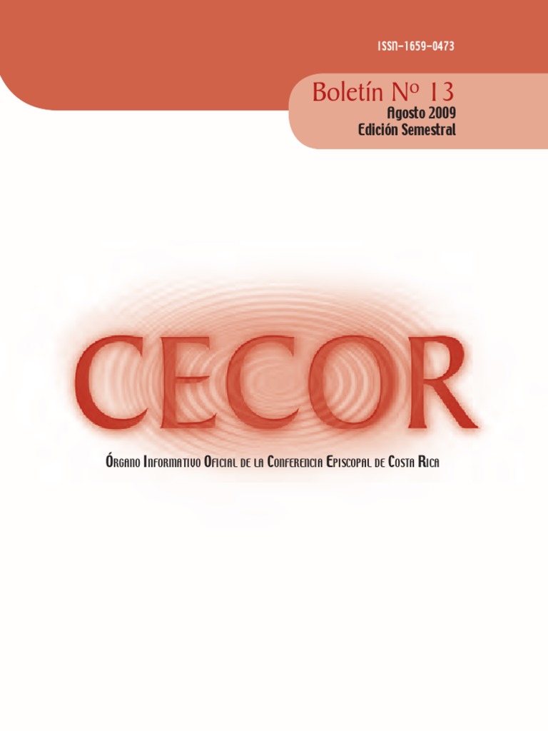 Boletin - CECOR PDF | PDF | Seminario | obispo