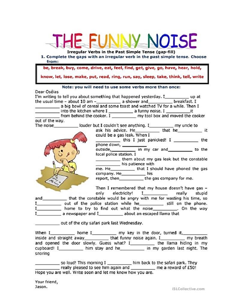 Grammar Ex. Past Simple | PDF