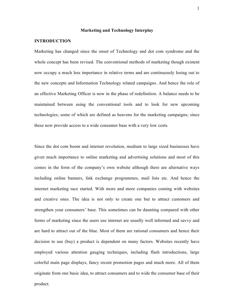 Research Paper - Sample Simple | Retail | Marketing | Free 30-day Trial ...