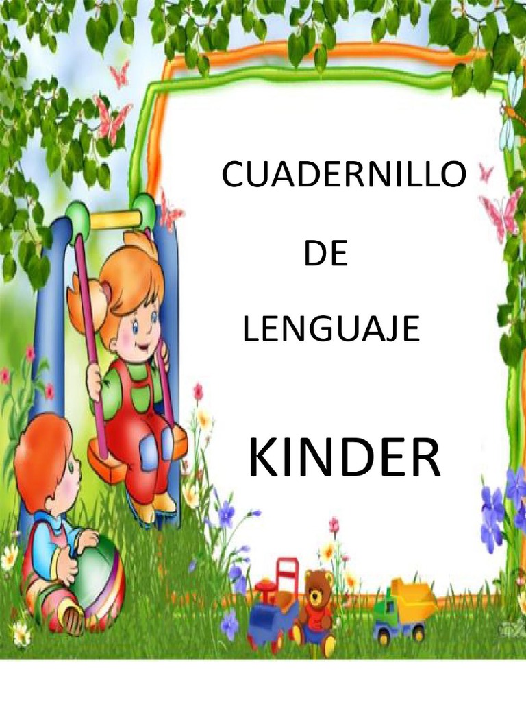 Cuadernillo de Lenguaje Kinder