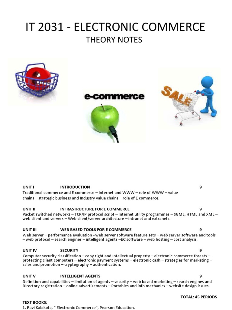 Ecommerce | PDF | World Wide Web | Internet & Web