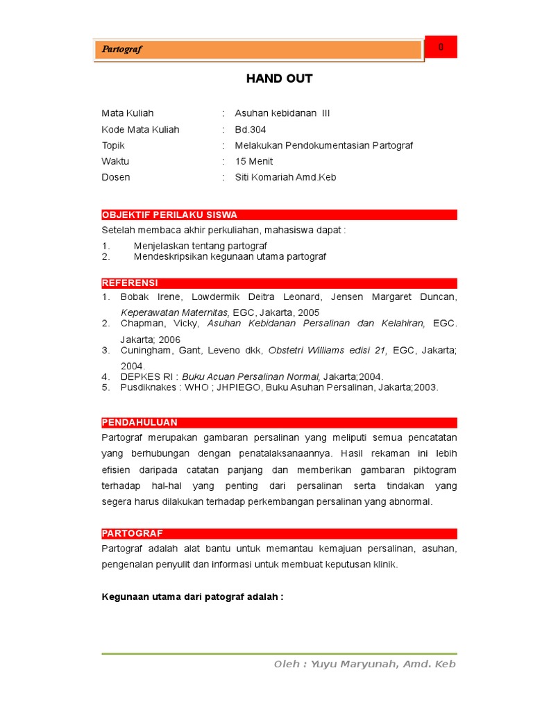 Hand Out | PDF