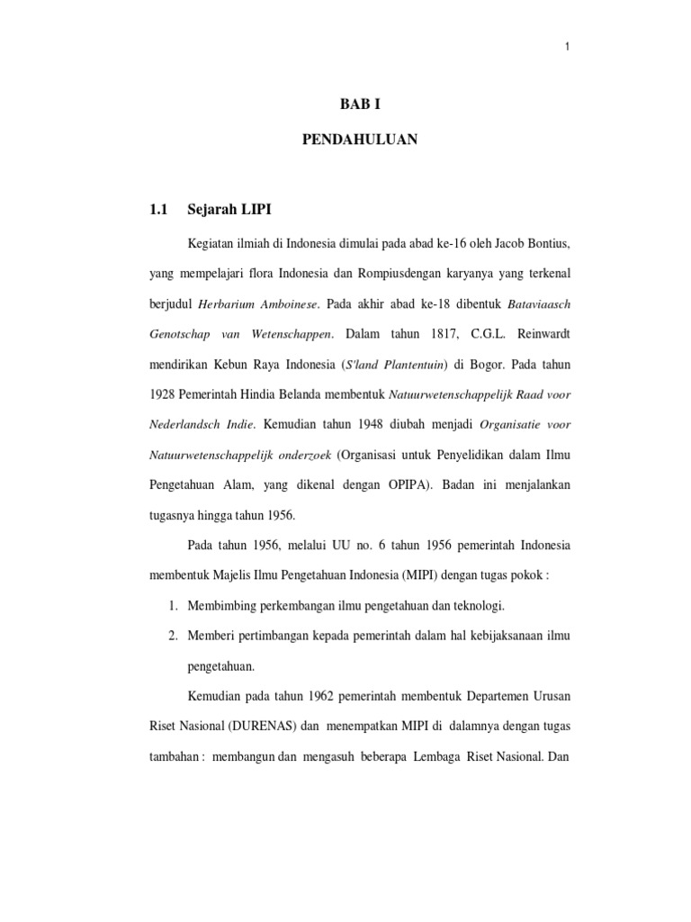 Sejarah dan Peran LIPI dalam Ilmu Pengetahuan | PDF | Seni | Komputer