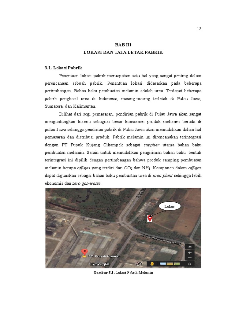 Lokasi Dan Tata Letak Pabrik | PDF