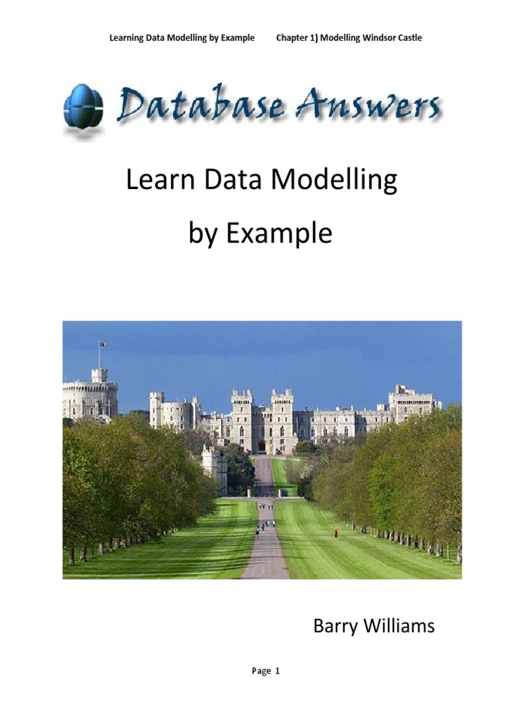 Learn Data Modelling by Example: Barry Williams | Download Free PDF | Data Model | Information ...