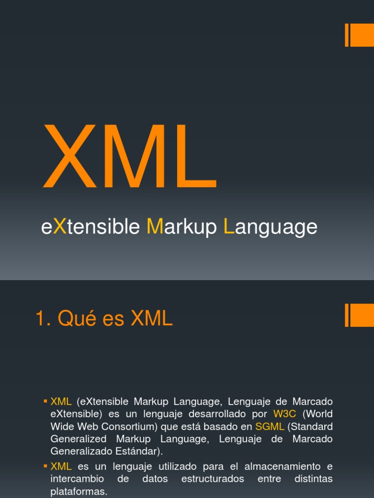 XML | Lenguaje de marcado | Comillas
