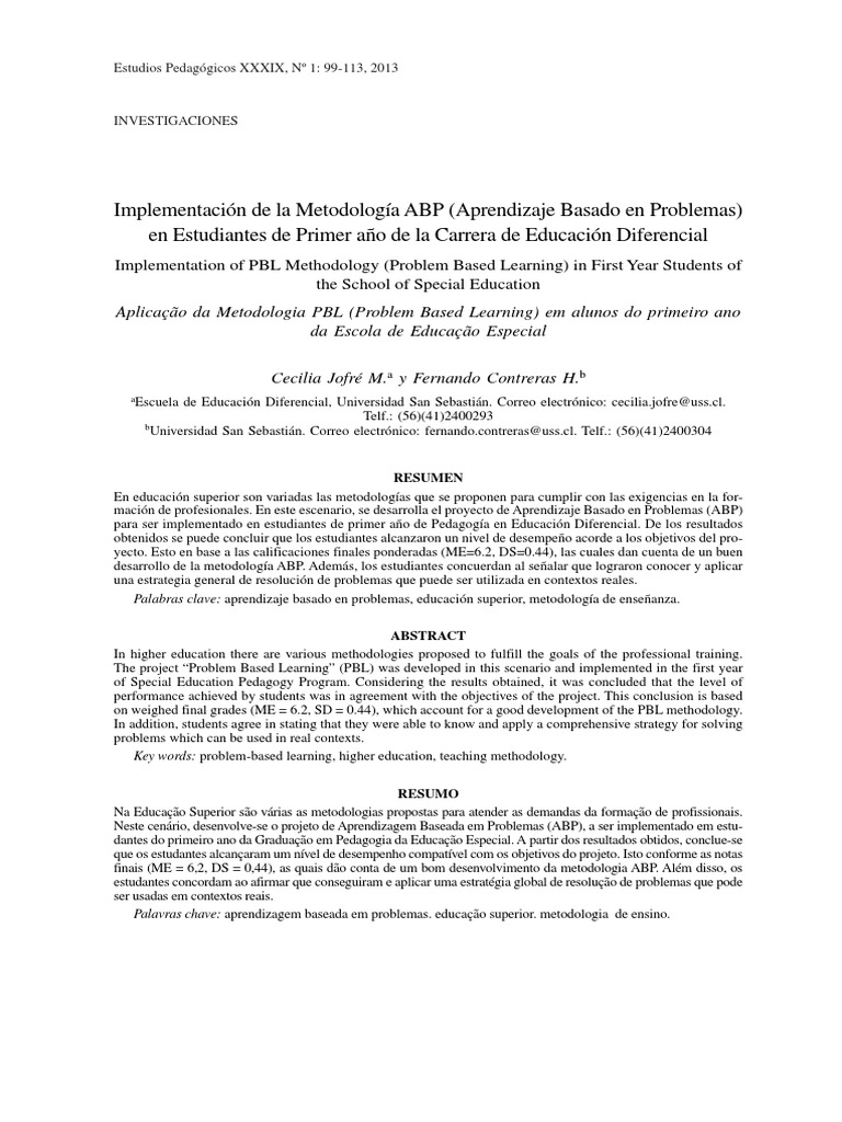 ABP2 | PDF | Aprendizaje | Toma de decisiones