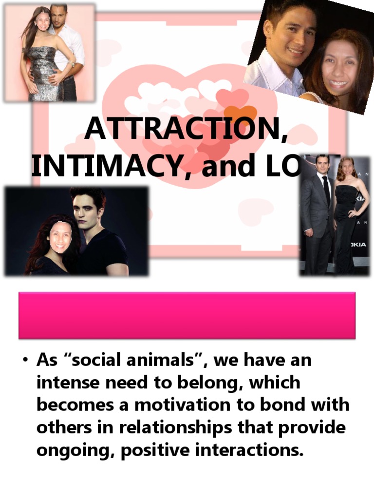 Attraction and Love | PDF | Romance (Love) | Intimate Relationships