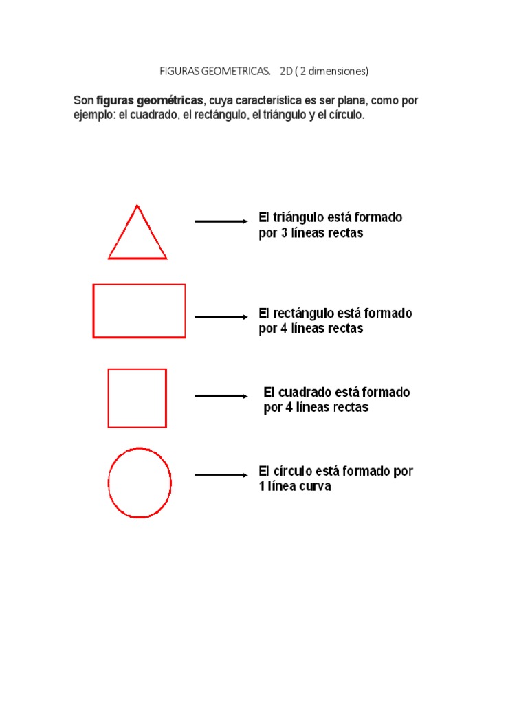 Figuras Geometricas 2d y 3d | PDF | Geometría | Enseñanza de matemática