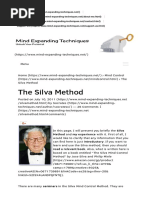(Ebook) The Silva Method PDF | PDF