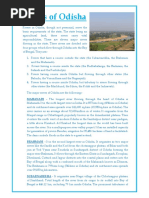 Odisha River System Overview | PDF | Geographic Information System ...