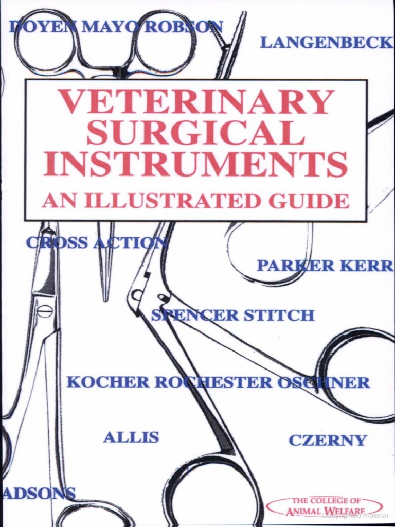 Veterinary Surgical Instruments Guide | PDF