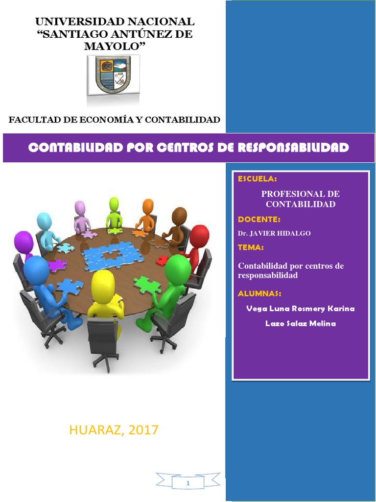 Contabilidad Por Centros de Responsabilidad ROSS | PDF | Presupuesto ...