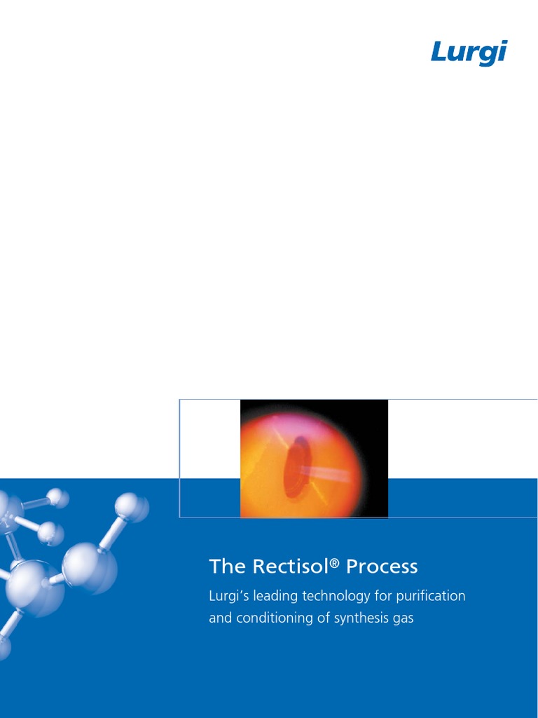 Rectisol PDF | PDF | Carbon Dioxide | Gasification