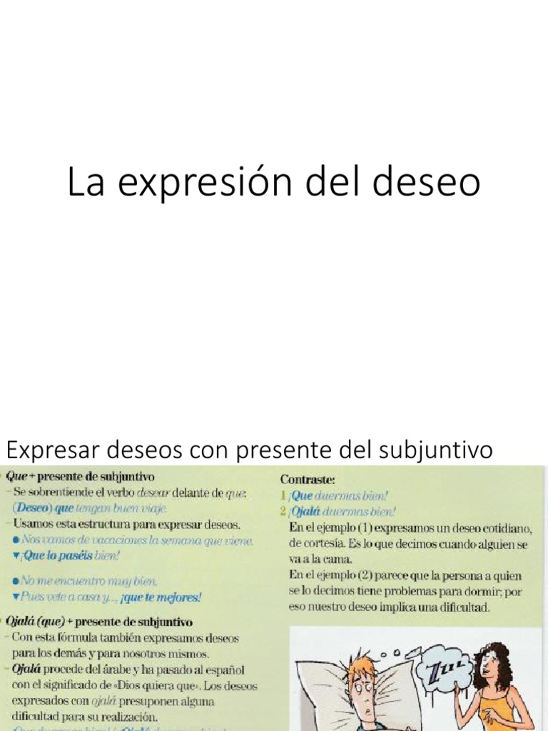 La Expresión Del Deseo | PDF