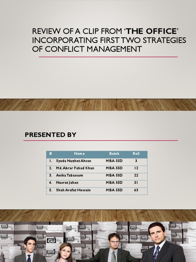 The Office | PDF | Human Communication | Social Psychology