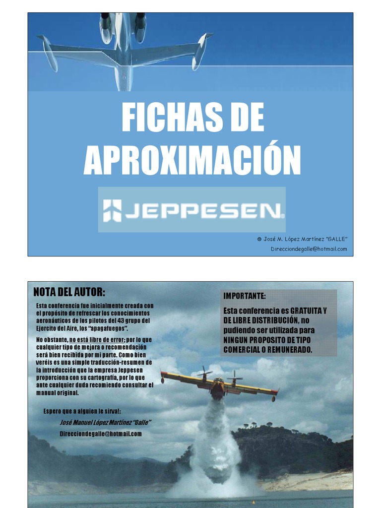 Fichas de Aproximación Jeppesen | PDF | Ingeniería de Sistemas | Automatización