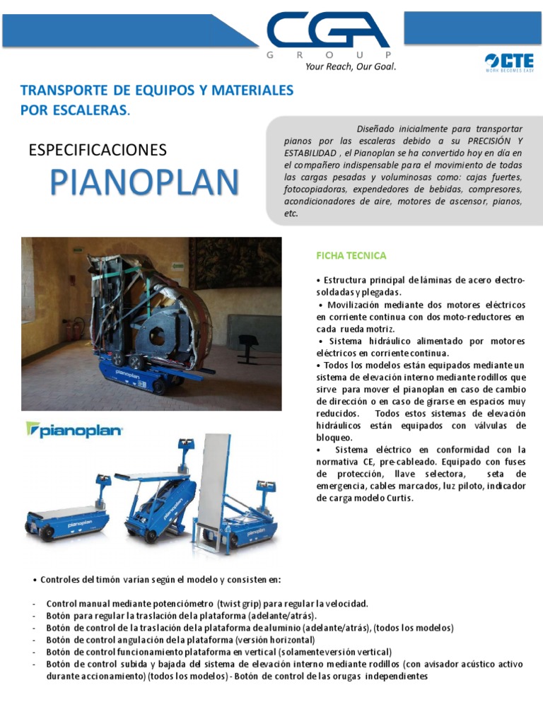 Pianoplan: Transporte Pesado Eficiente | PDF | Science | Ingeniería