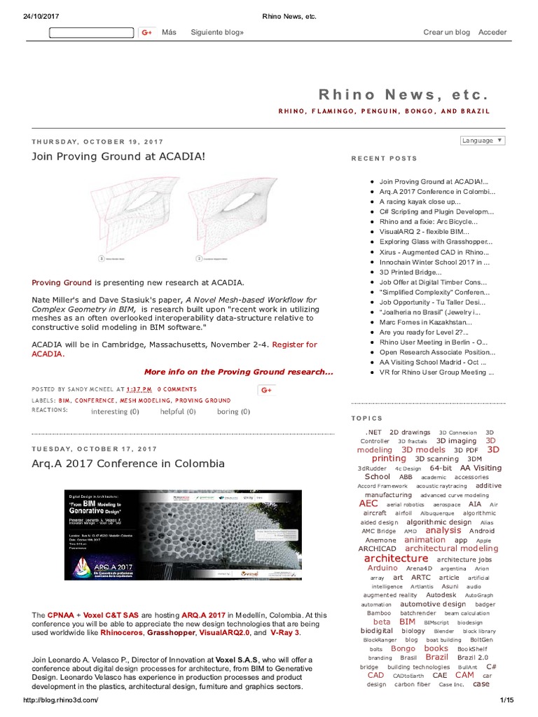 Rhino News, Etc | PDF