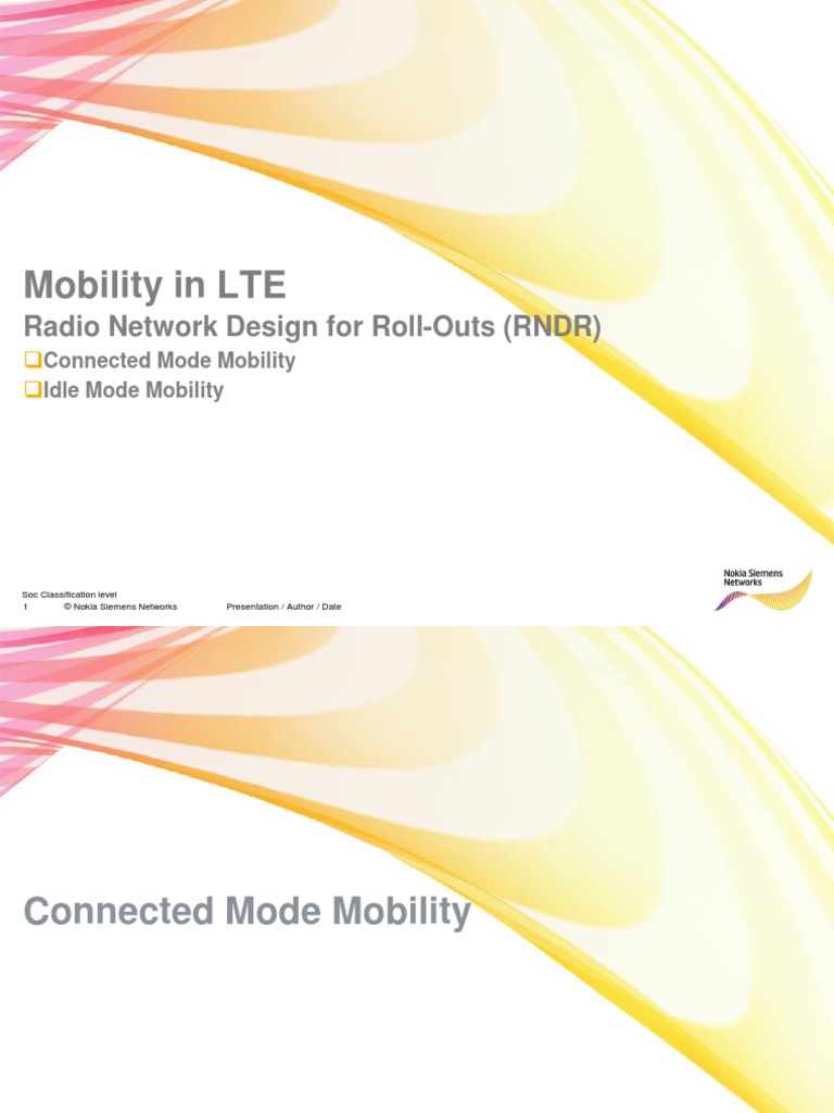 6 Mobility | PDF | Lte (Telecommunication) | Gsm