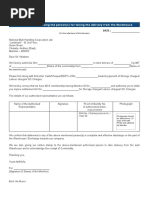 Conveyance Bill Format Template | PDF