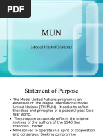 MUN Delegate Handbook | PDF | United Nations | International Relations