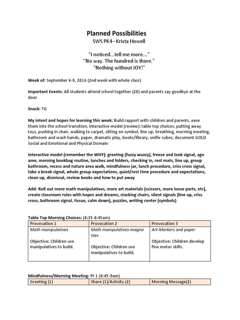 Planned Possibilities 9 6-9 9 16 | PDF | Cognition | Psychological Concepts