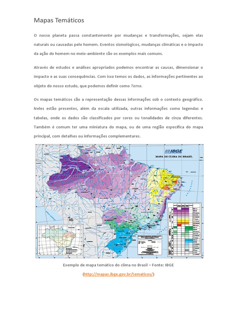 11 - Mapas Temáticos | PDF