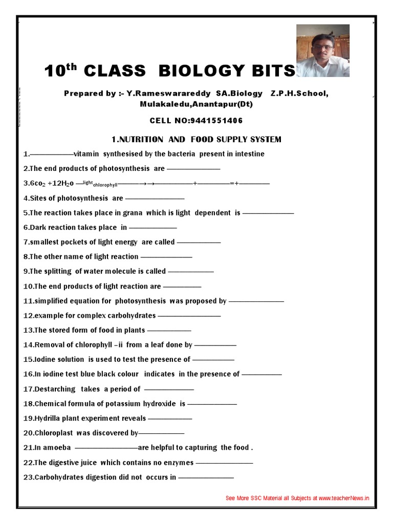Understanding the Key Concepts of Cell Biology, Nutrition ...