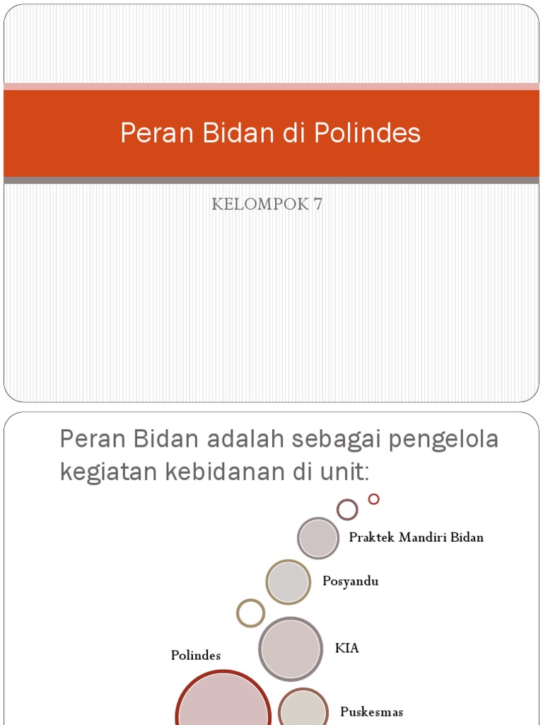 Peran Bidan Di Polindes | PDF | Ilmu Sosial