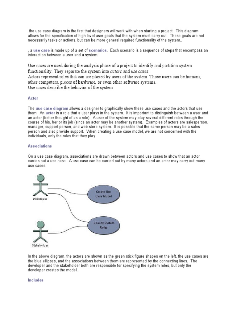 Use Case Theory | PDF | Use Case | System