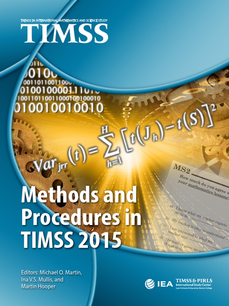 T15 Methods and Procedures TIMSS 2015 PDF | PDF | Educational ...
